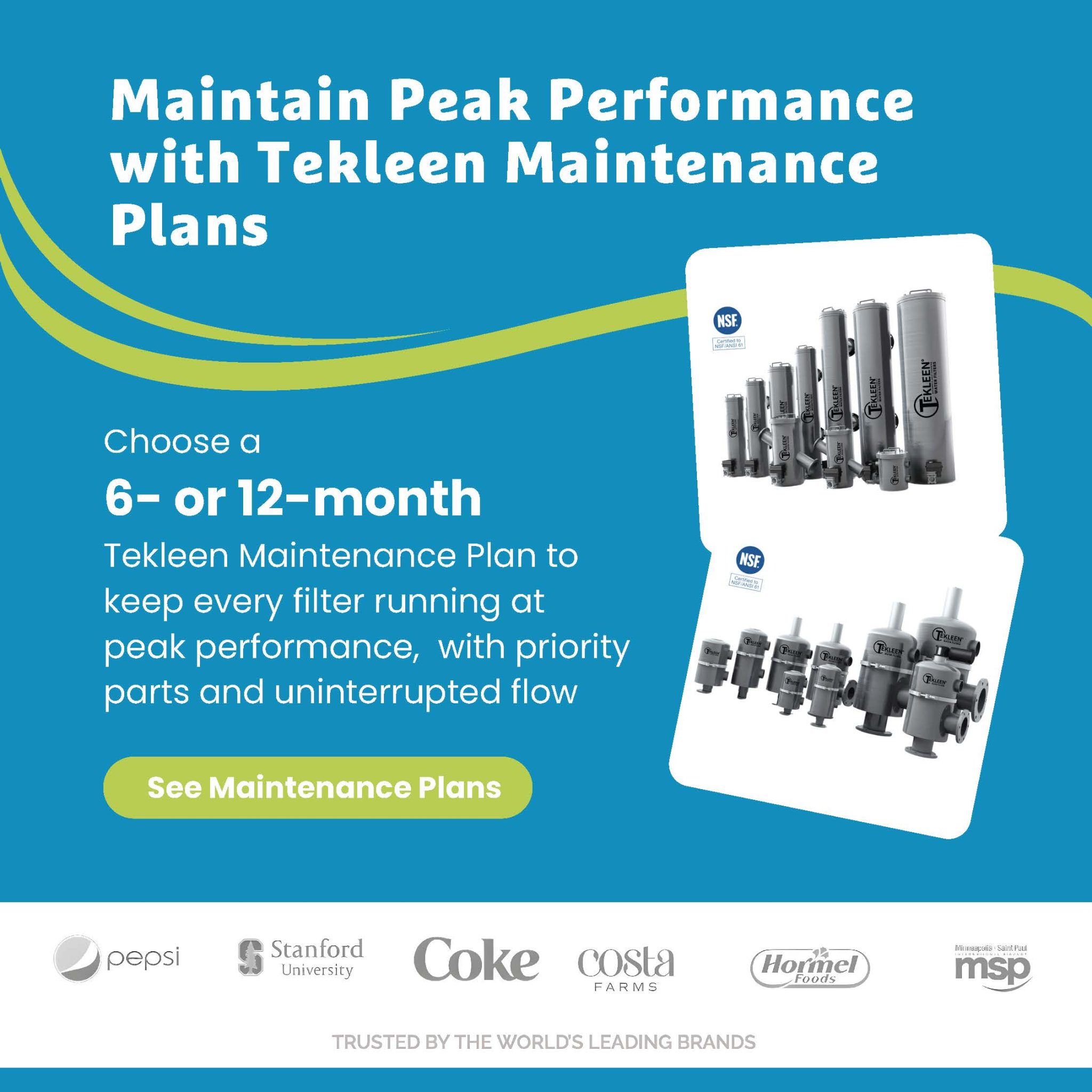 Tekleen – Automatic Self-Cleaning Water Filters